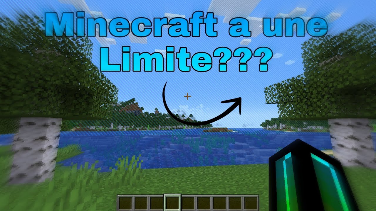 Minecraft a une Limite??? - YouTube