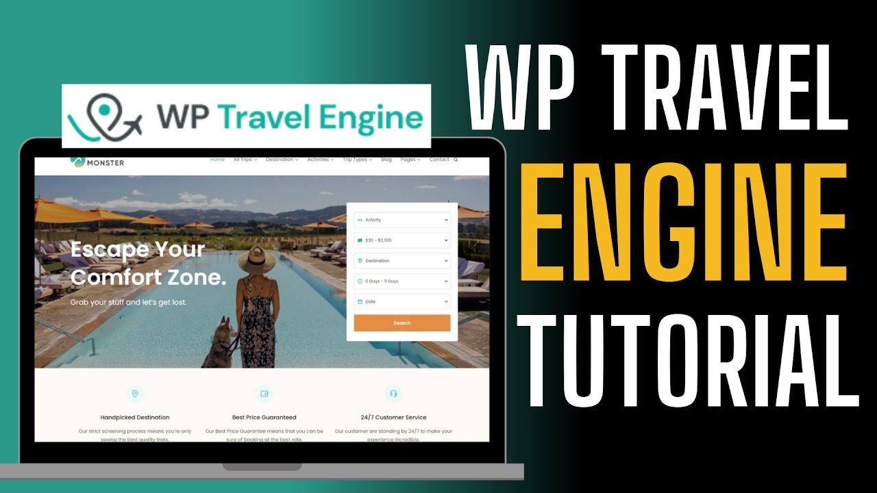WP Travel Engine Tutorial | How to Make a Professional Travel Booking ...