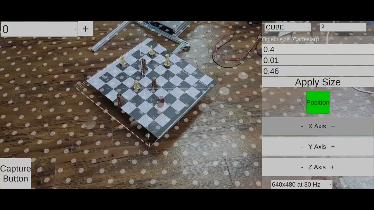 Chessboard Pose Annotation With Augmented Reality Youtube