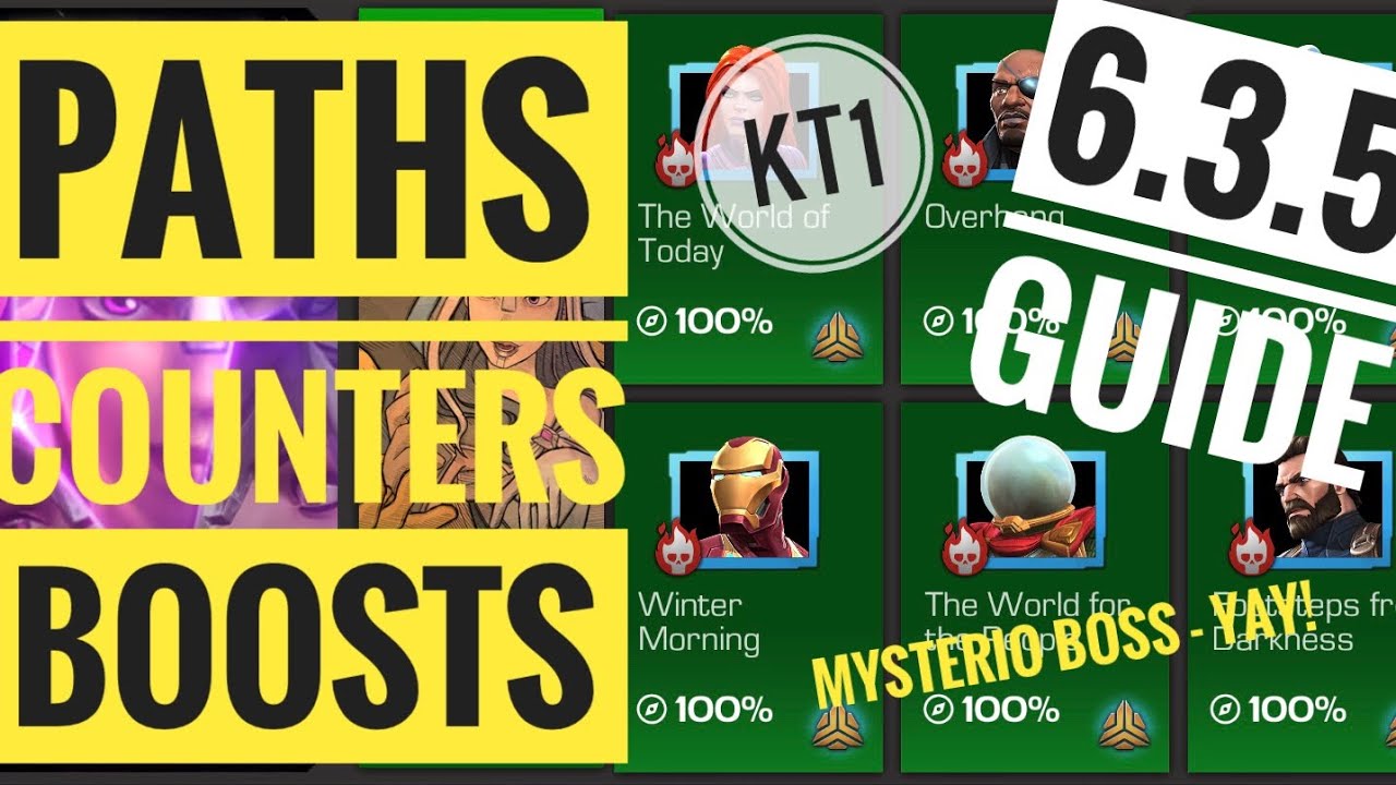 FULL 6.3.5 Guide! Best Counters, Preffered Boosts , Easiest Paths! The ...