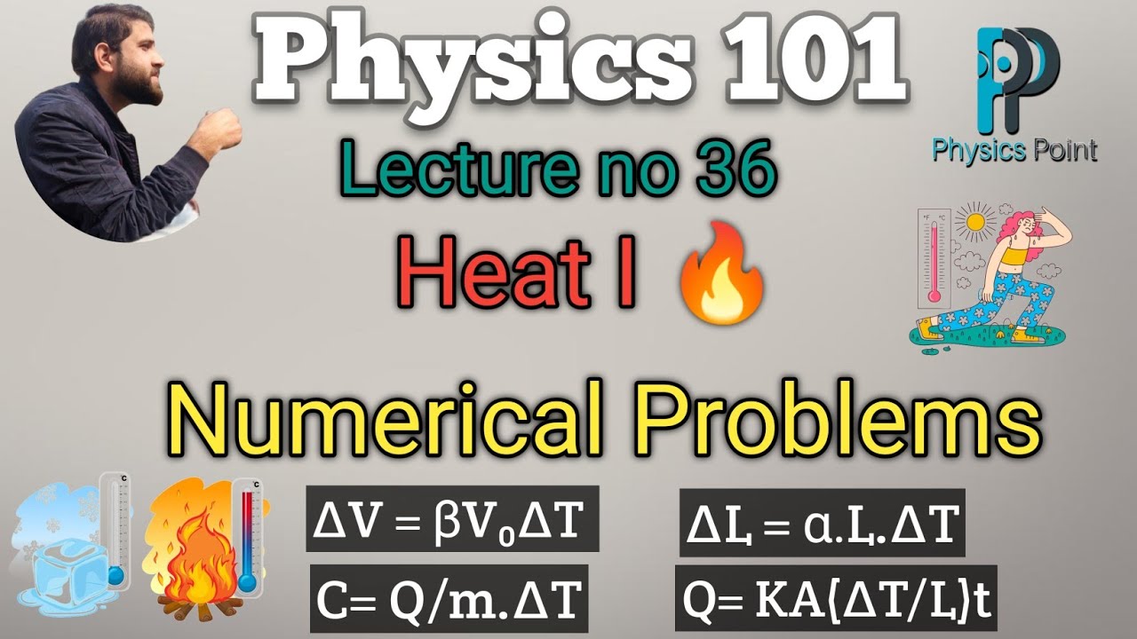 Phy101 lecture 36 Numerical| Physics101 lec36 numericalPhy101 final term exams preparation 2025 ...