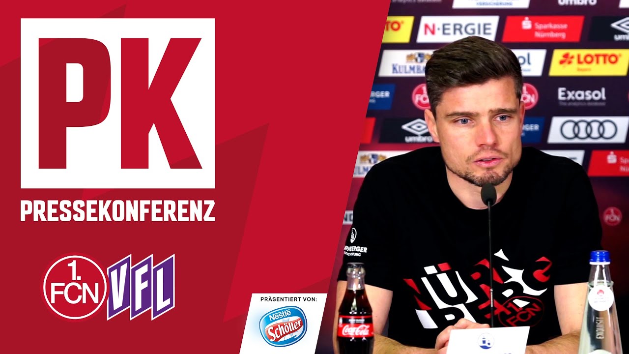 Die PK mit Robert Klauß & Markus Feldhoff im Re-Live | 1. FC Nürnberg - VfL Osnabrück 1:1 - YouTube