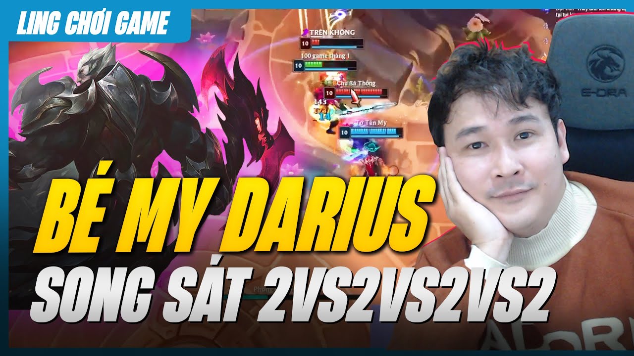 XINTHÔNG KẾT HỢP VS BÉ MY DARIUS 2VS2VS2VS2 - YouTube