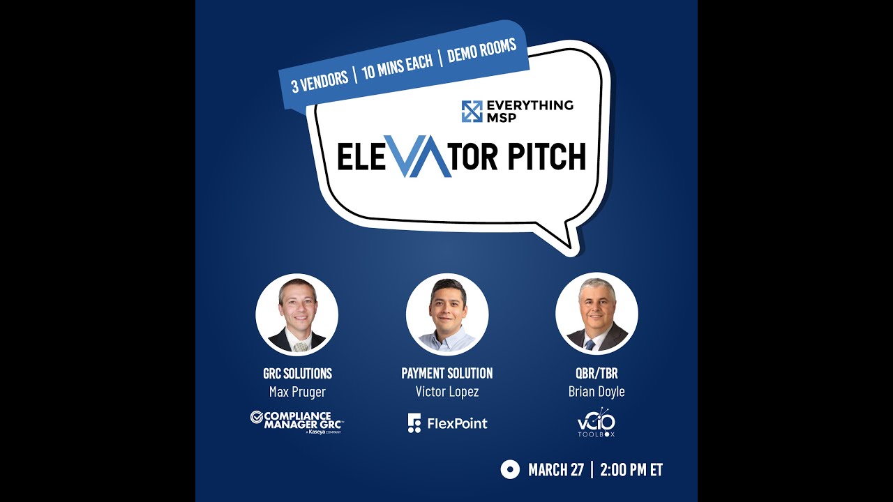 March Elevator Pitch 2025 - YouTube