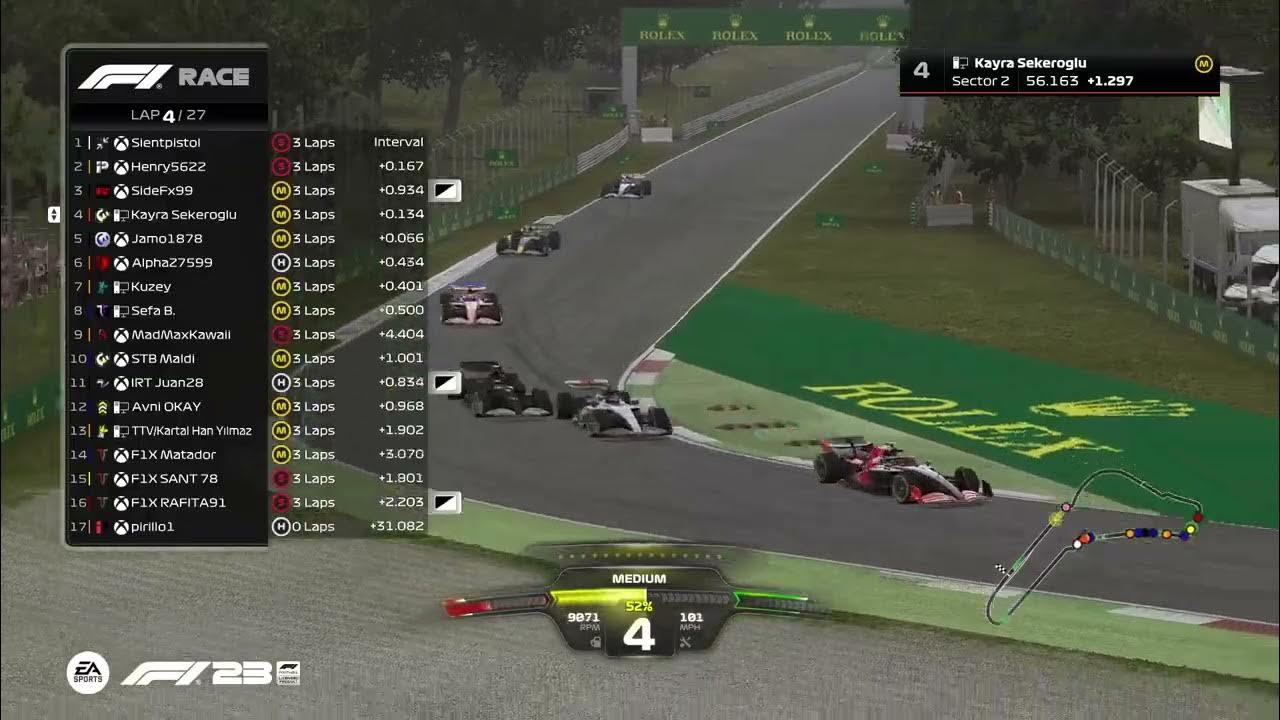 F1 23: STB Racing League Season 23: Tier 3 - Italian GP - YouTube