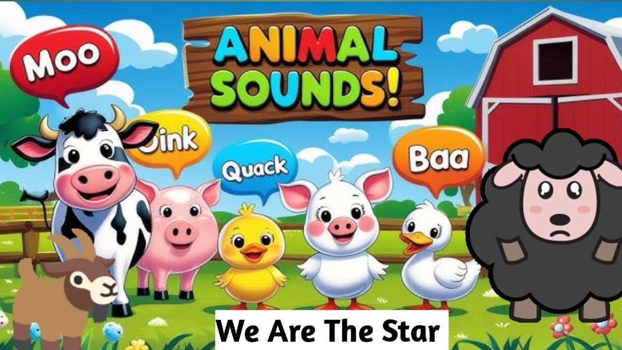 Animals Sounds for Children | Farm animal sound - YouTube