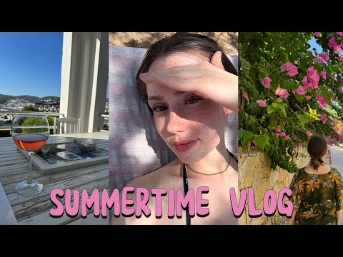 SUMMERTIME VLOG| deniz keyifleri, sağlıklı yaz günleri, günlük makyaj, aile