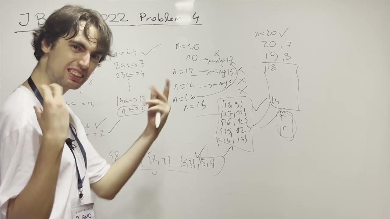 JBMO 2022 - P4: A great combinatorics problem I coordinated ! - YouTube