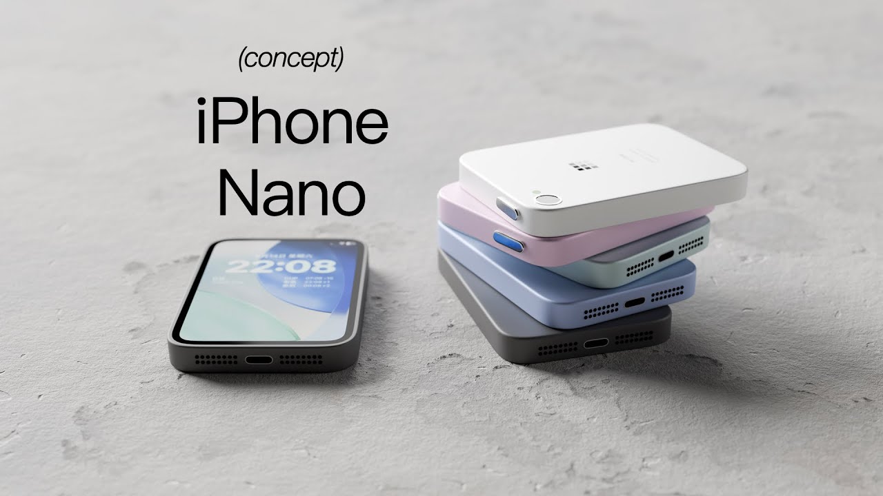 iPhone Nano (concept), the tiny phone, filling the gap between ...