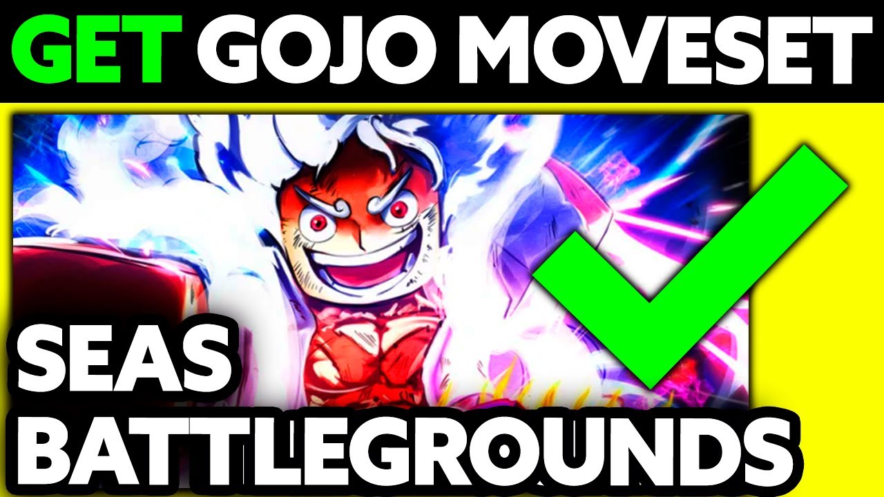How To Get Gojo Moveset in Seas Battlegrounds 2025 - Step by Step - YouTube