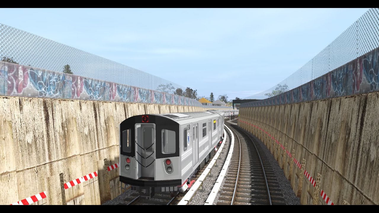 Trainz 2019: R110A (2) Train Ride (Betsy Head Park to Junius St-Belmont ...