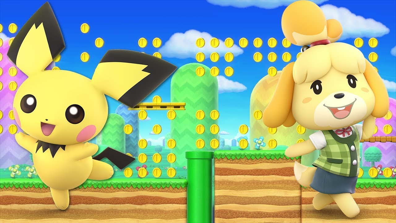 Pichu vs Isabelle (Intense) - Super Smash Bros Ultimate - 1080p60fps ...