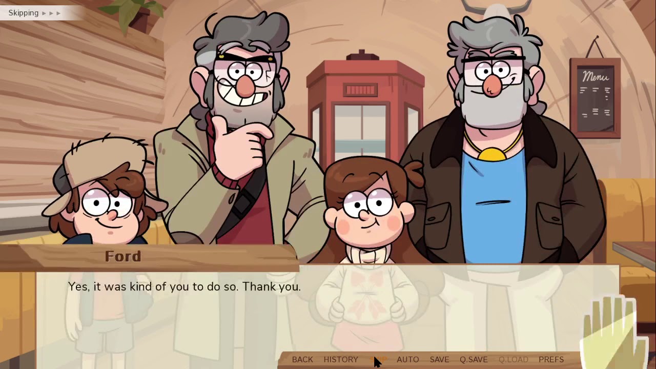 Swooning Over Stan's - Gravity falls dating sim part 3 - Failing Stan's ...