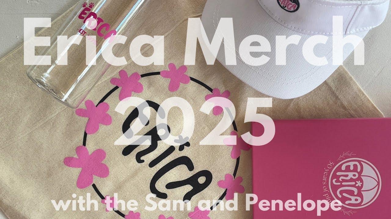Erica newcomers merch 2025 - YouTube