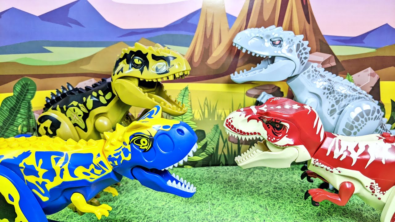 How to Build a LEGO Giganotosaurus from Jurassic World Dominion - Step ...