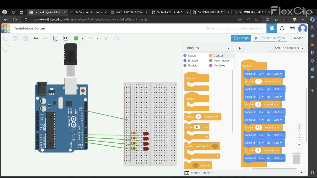 arduino tarea semana 6 - YouTube