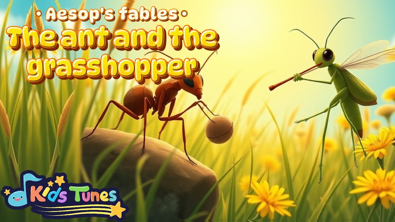 The Ant and the Grasshopper | An Aesop's Fables Song | KidsTunes ...