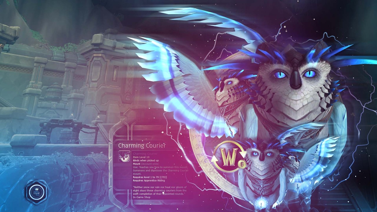 Charming Courier Mount & Swoopy owl PET! from 6 Month or 12 ...