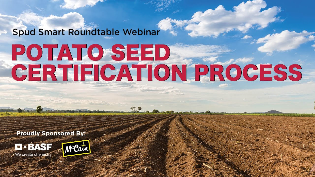 Potato Seed Certification Process - A Spud Smart Roundtable Webinar ...
