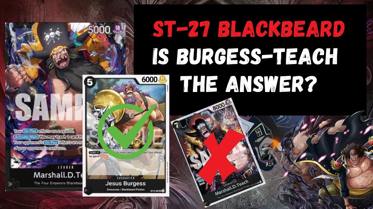 💥 Is the "Burgzan" Build the Meta Breaker? Teach OP11 w/ Starter ...
