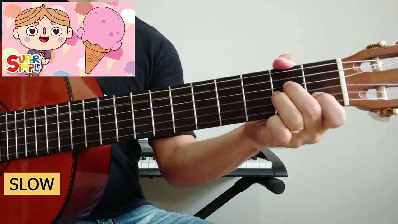 How To Play The Ice Cream Song (Super Simples Songs) | Kids Songs on ...