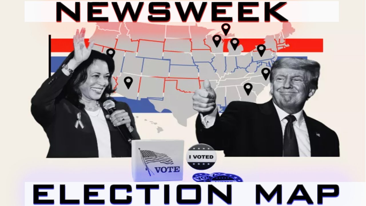 BREAKING NEWS New Presidential ELECTION MAP 2024 Donald Trump vs Kamala ...