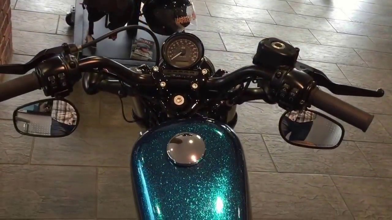 2016 Harley Davidson XL1200X Forty Eight Hard Candy Cancun Blue Flake ...