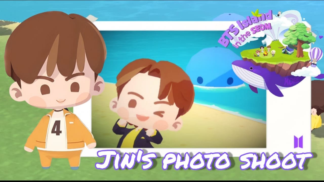 BTS Island: In the SEOM - Jin's photo shoot - YouTube