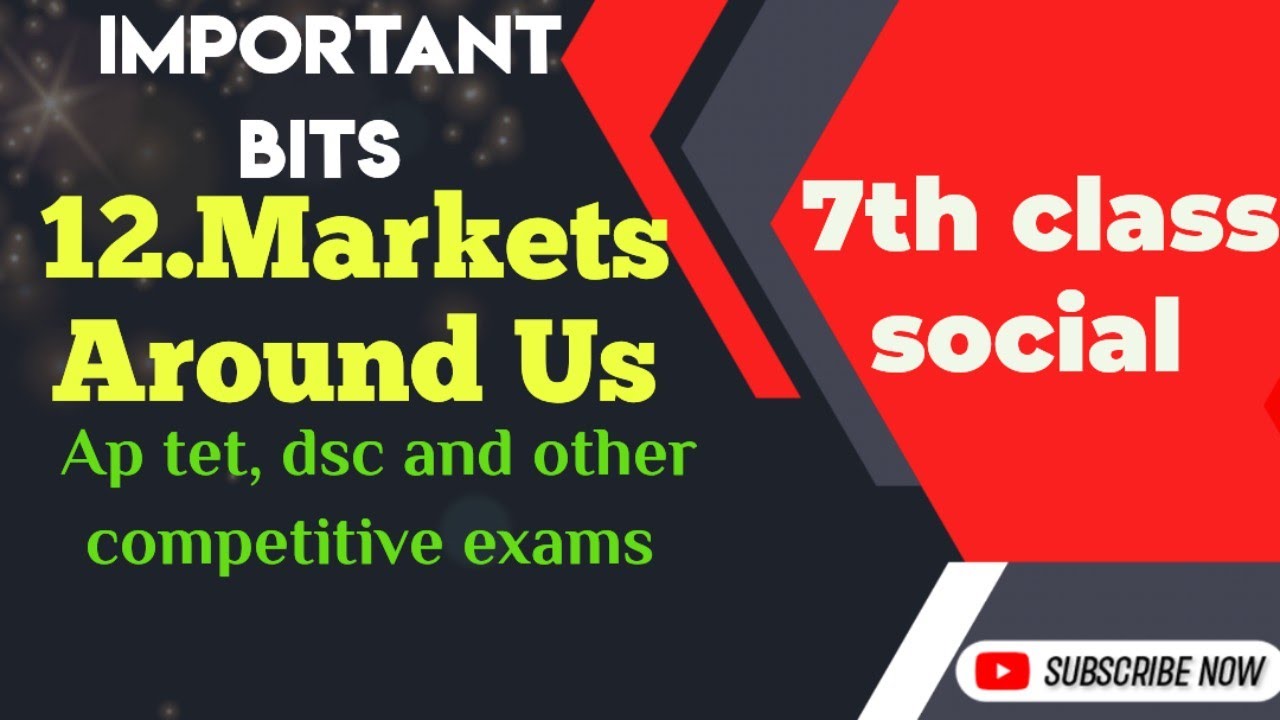 7th class -12th lesson social important bits for ap tet and dsc in ...