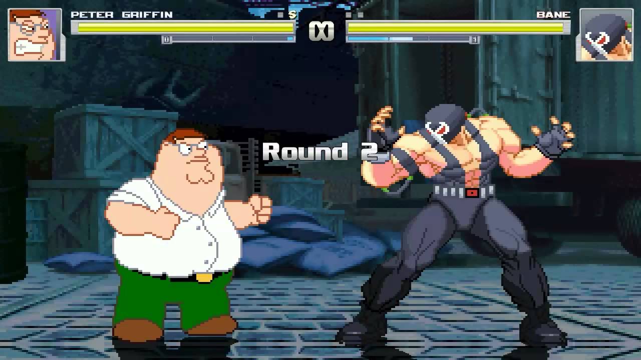 AN Mugen #39: Peter Griffin VS Bane - YouTube