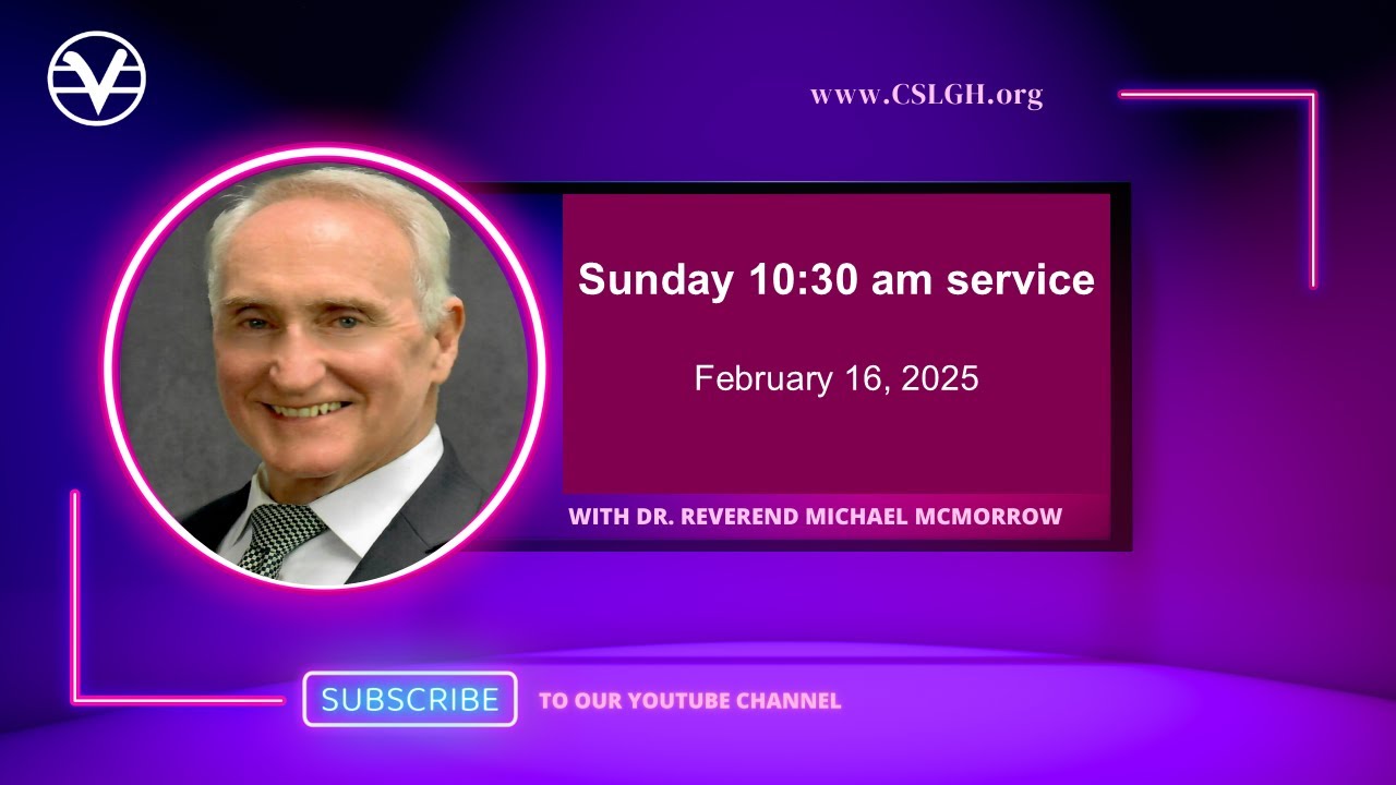 Sunday service, Rev. Dr. Michael McMorrow - YouTube