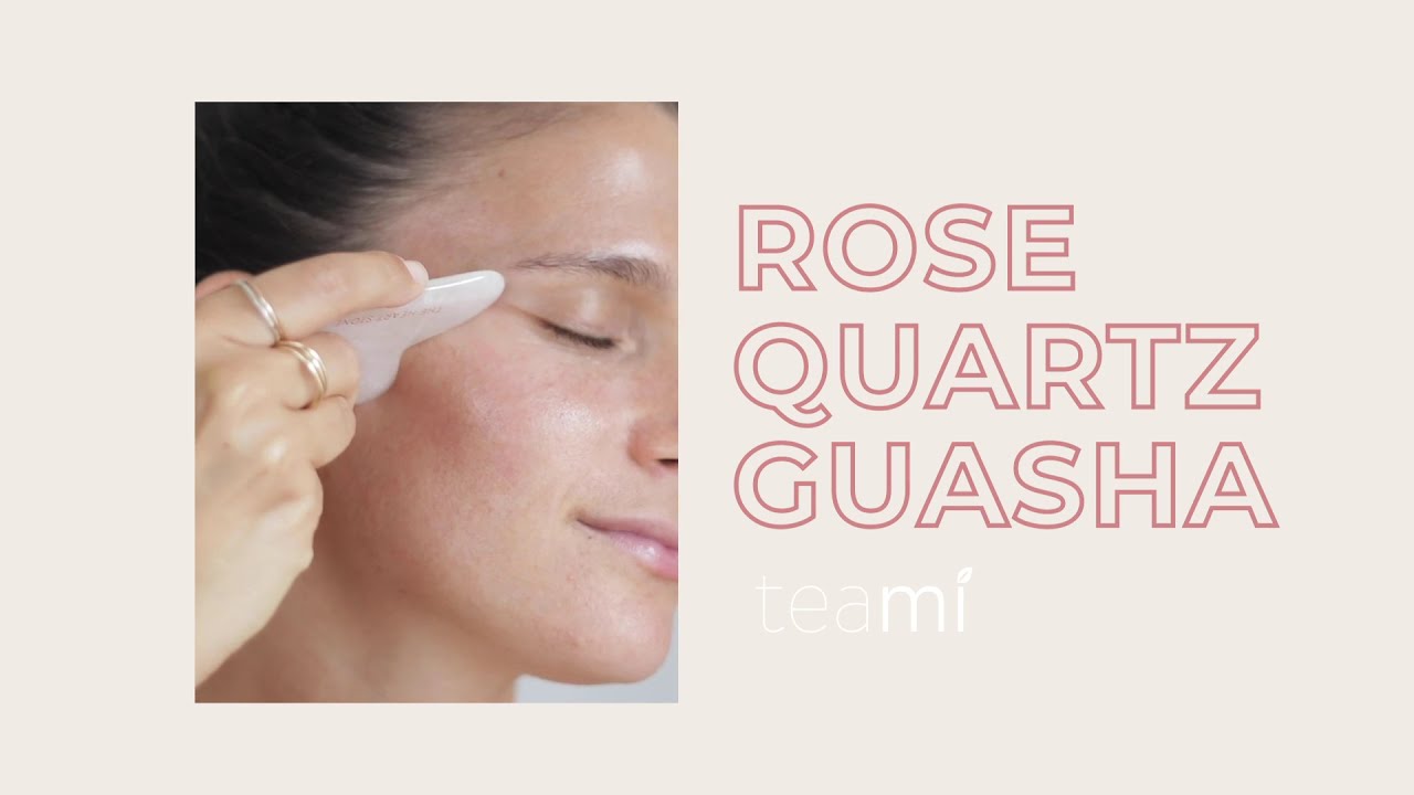 How to use a Gua Sha for a Facial Massage! (simple tutorial!) - YouTube