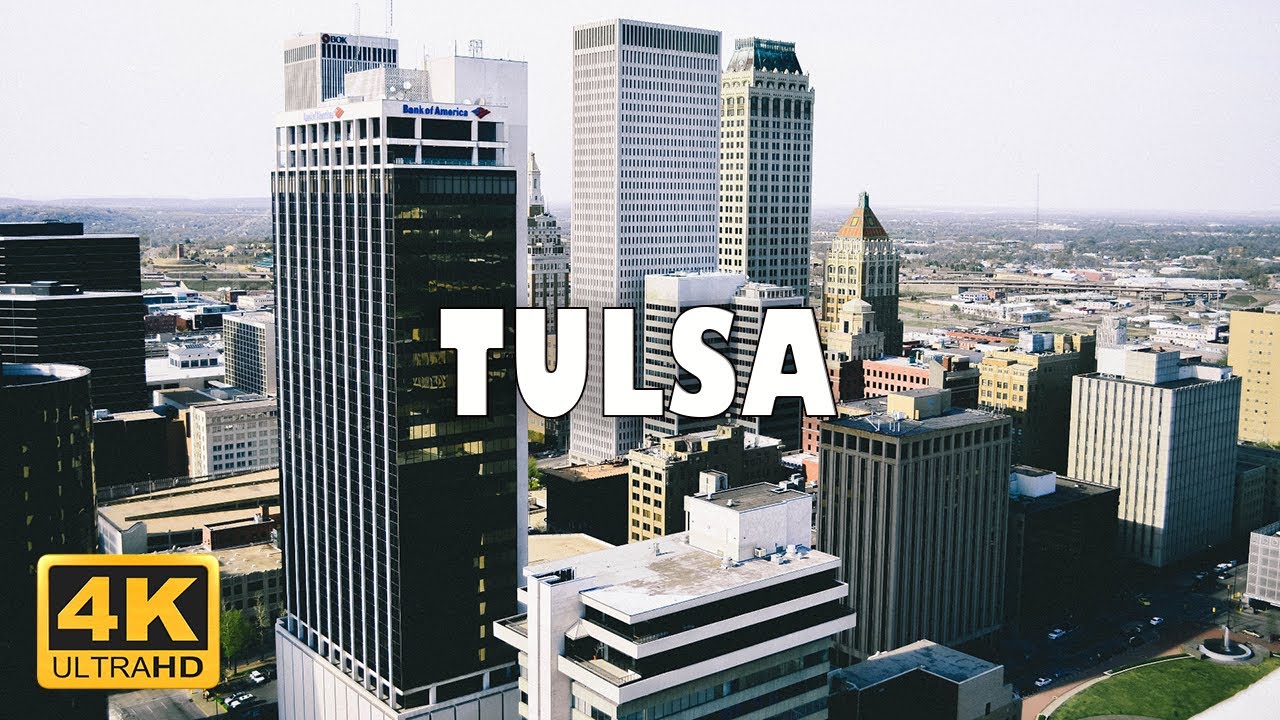 Tulsa, Oklahoma, USA 🇺🇸 | 4K Drone Footage - YouTube