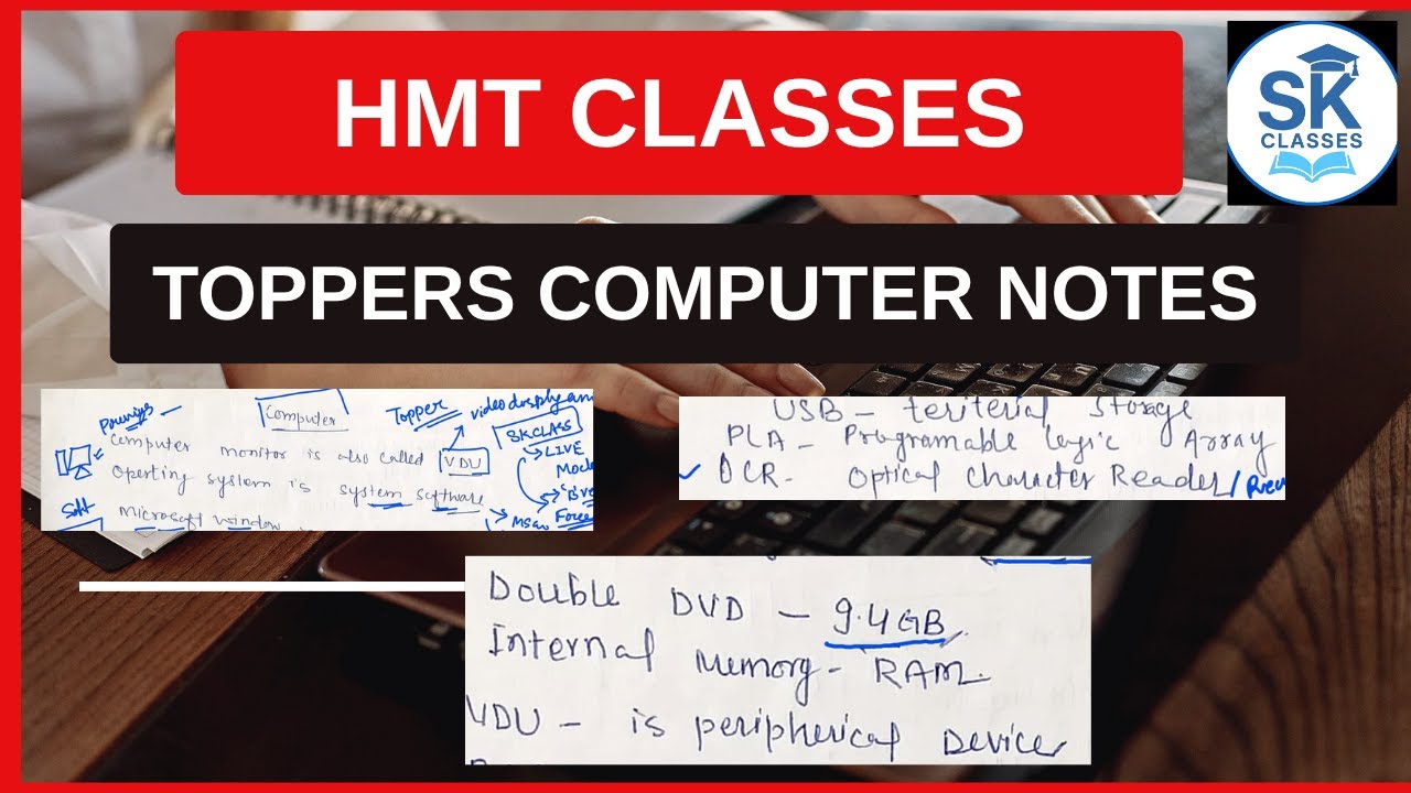 Toppers Computer notes part 1 - YouTube