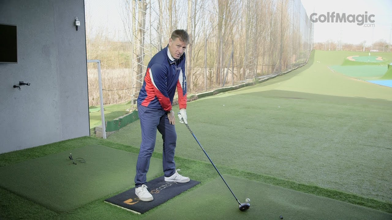 How to achieve perfect posture when driving | GolfMagic.com - YouTube