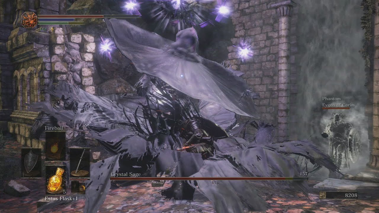 Dark Souls III: Crystal Sage with Eygon of Carim - YouTube