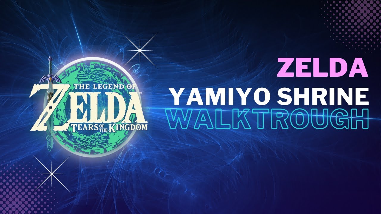 Zelda Tears of the Kingdom Yamiyo Shrine - YouTube