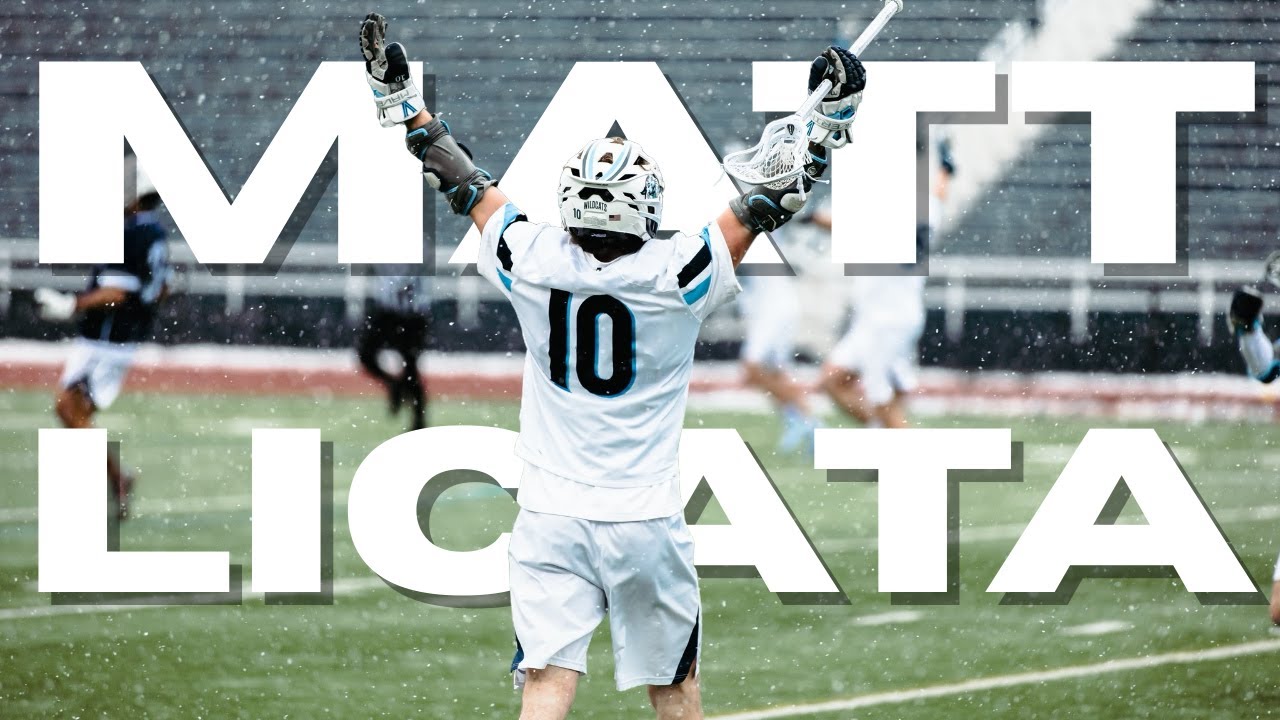 Matt Licata 2025 Senior Year Lacrosse Highlights - YouTube