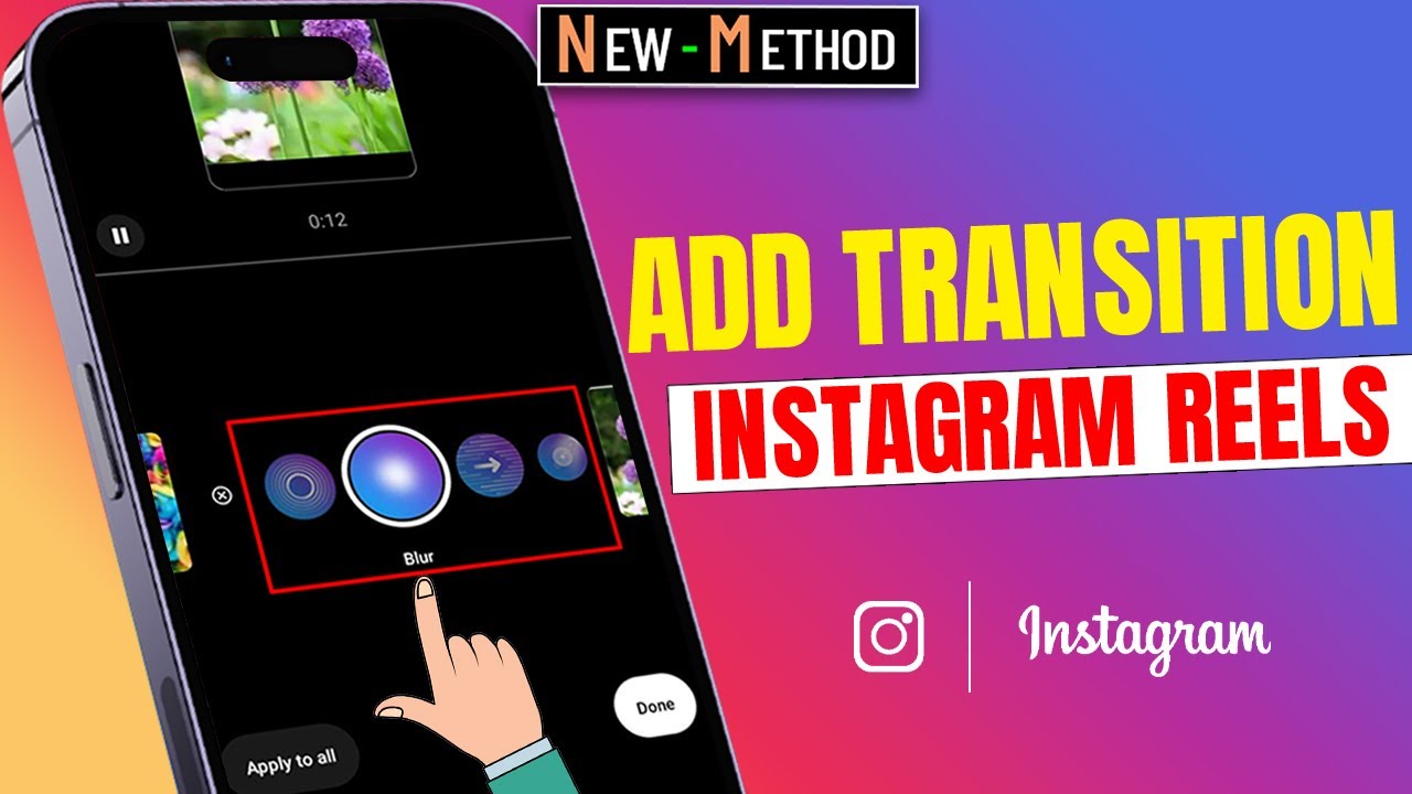 How to Add Transition in Instagram Reels [ Easy Method ] - YouTube