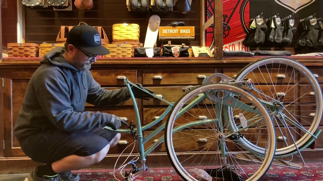 Installing a bolt-on front wheel - YouTube