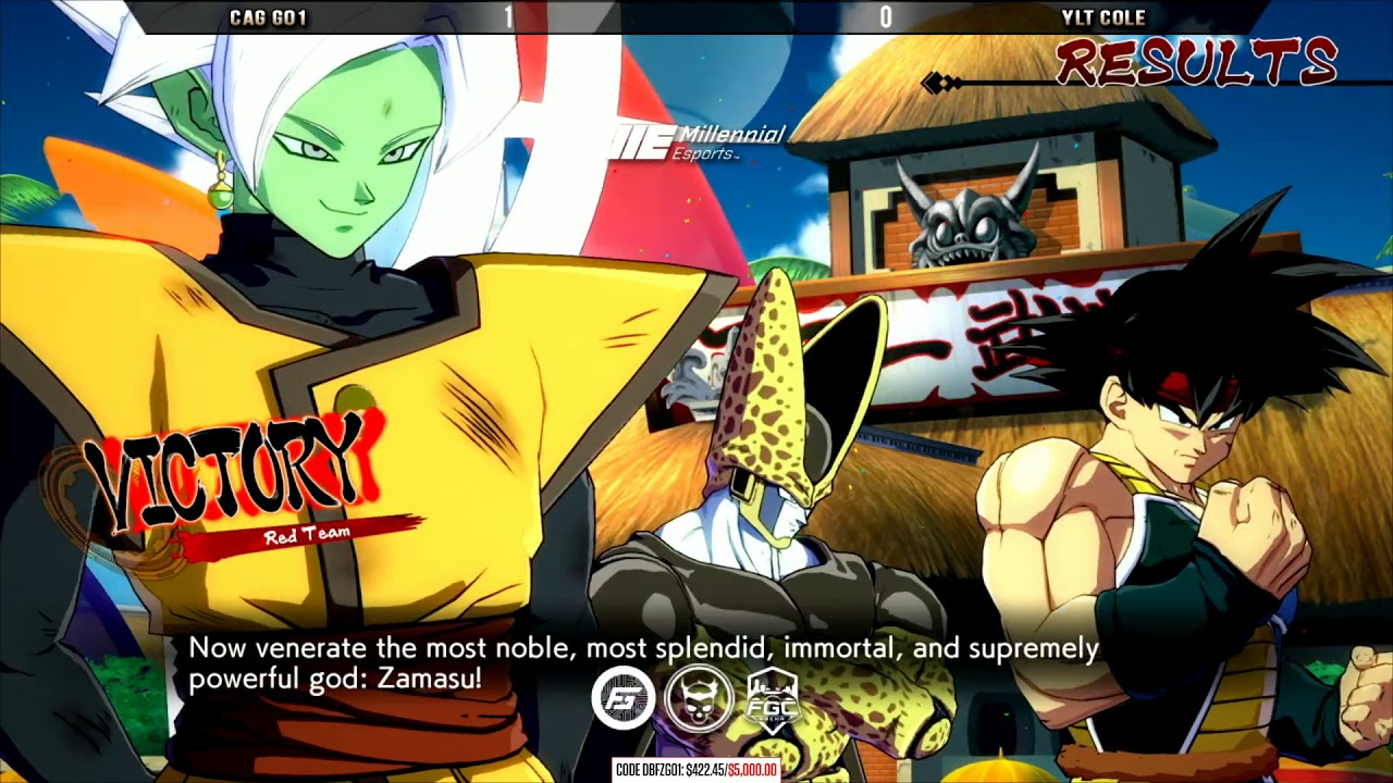 DBFZ GO1 Summons Shenron double sparking! FGC Arena - Presented by ...