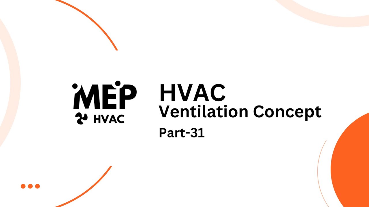 Ventilation & Air Conditioning Concepts | HVAC MEP - YouTube