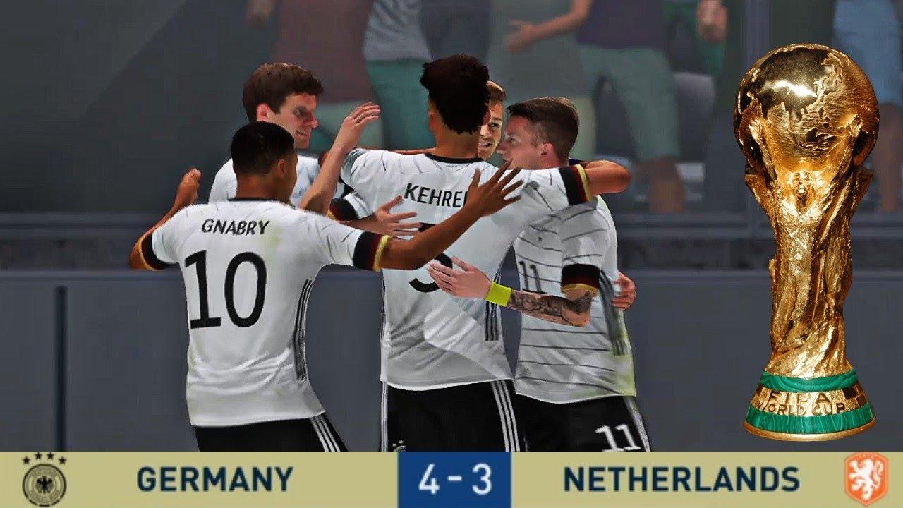 FIFA 22 PS4 | GERMANY VS NETHERLANDS | WORLD CUP QATAR 22 - YouTube