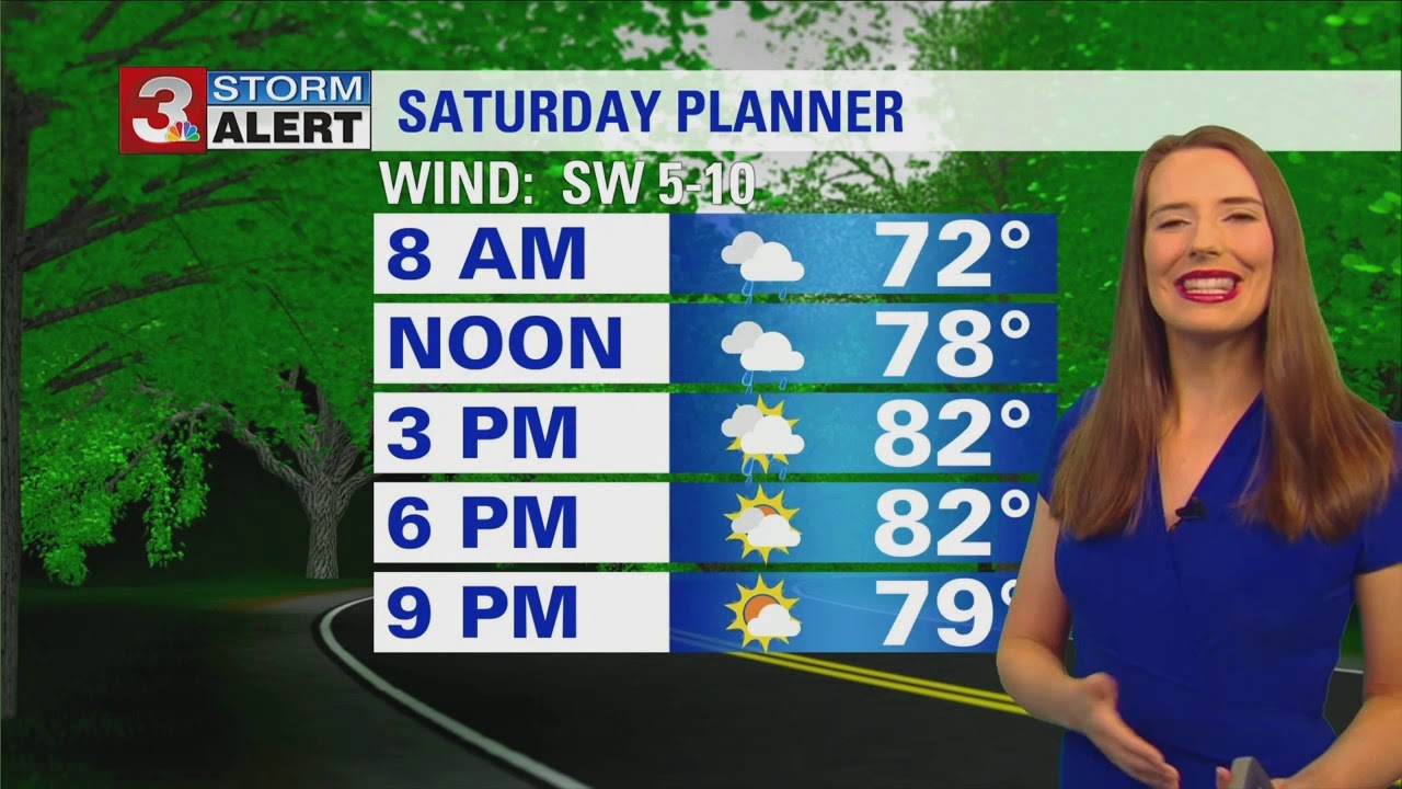 Alison Pryor's Saturday weather - YouTube