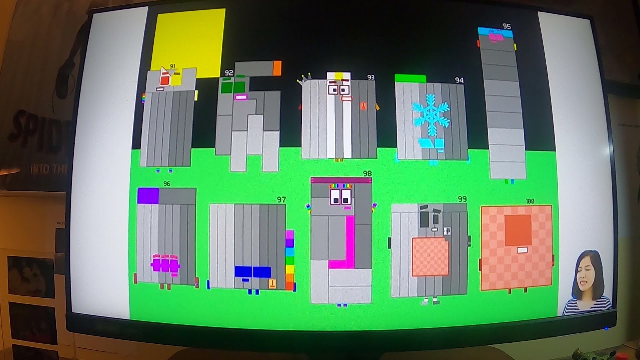 numberblocks band retro 91-100 (for @pear ttv - YouTube