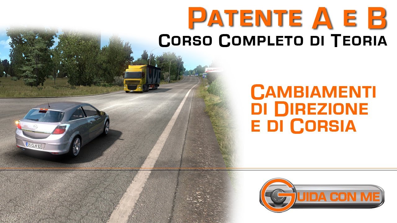 Cambiamento direzione e corsia: Svolta a destra e a sinistra ...