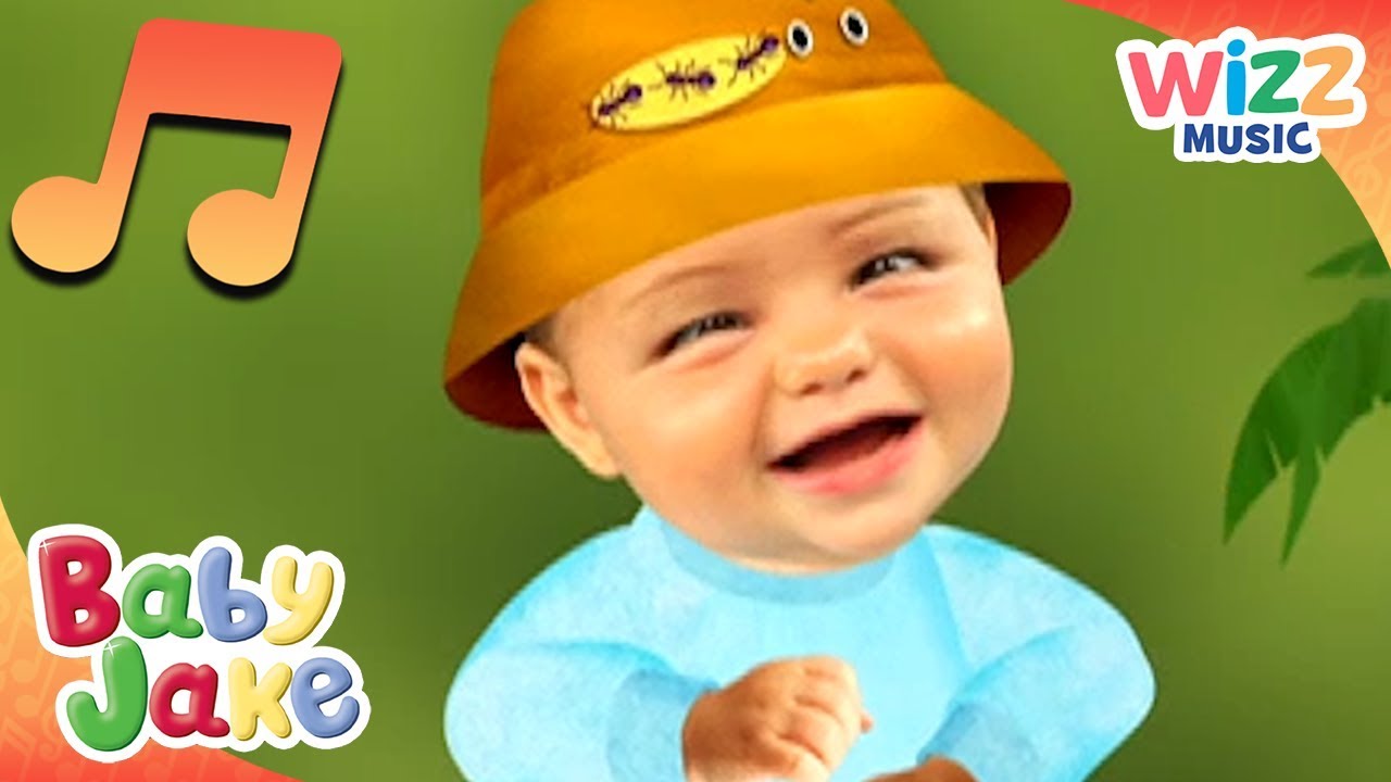 Sliding Through the Jungle Songs for Kids | Baby Jake | Wizz Music ...