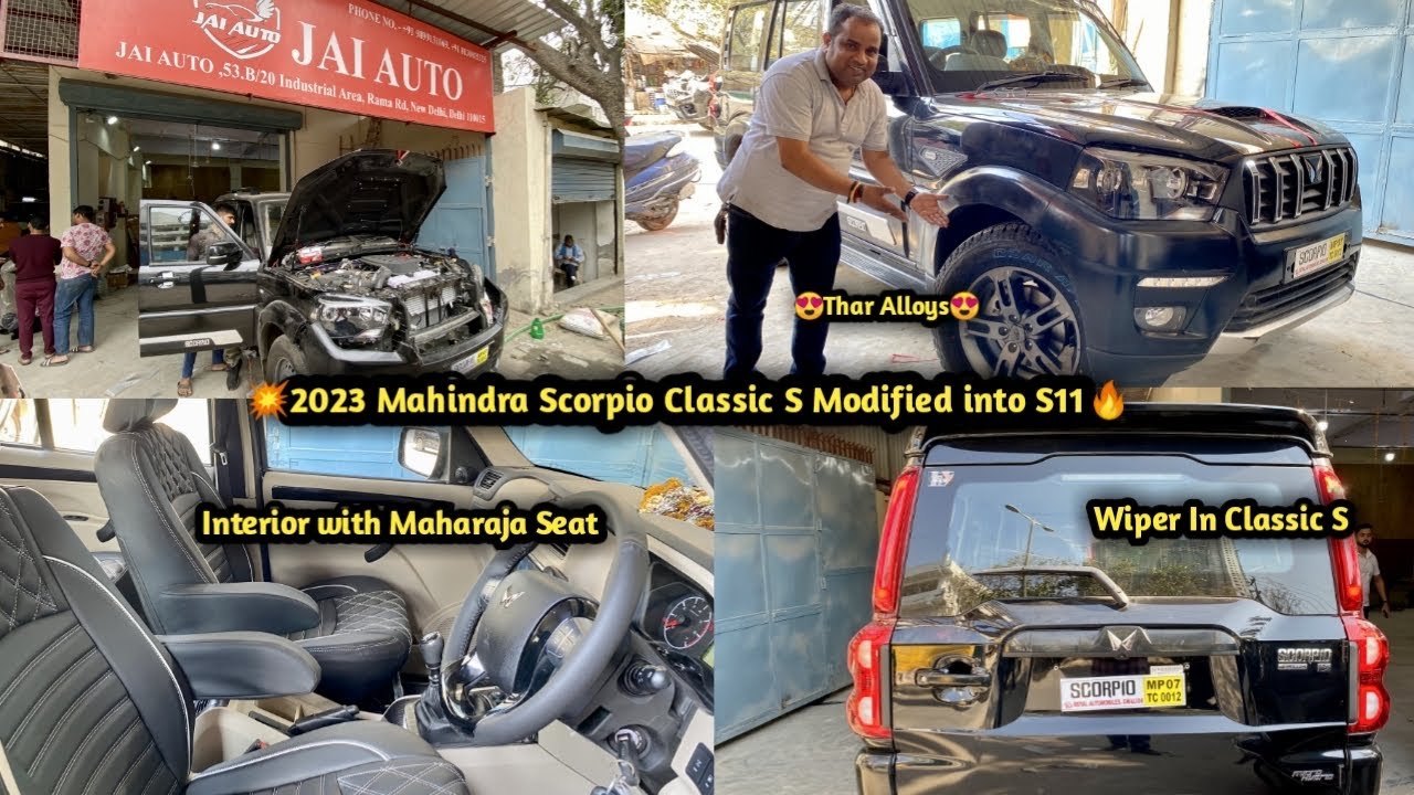 Mahindra Scorpio Cars Modified