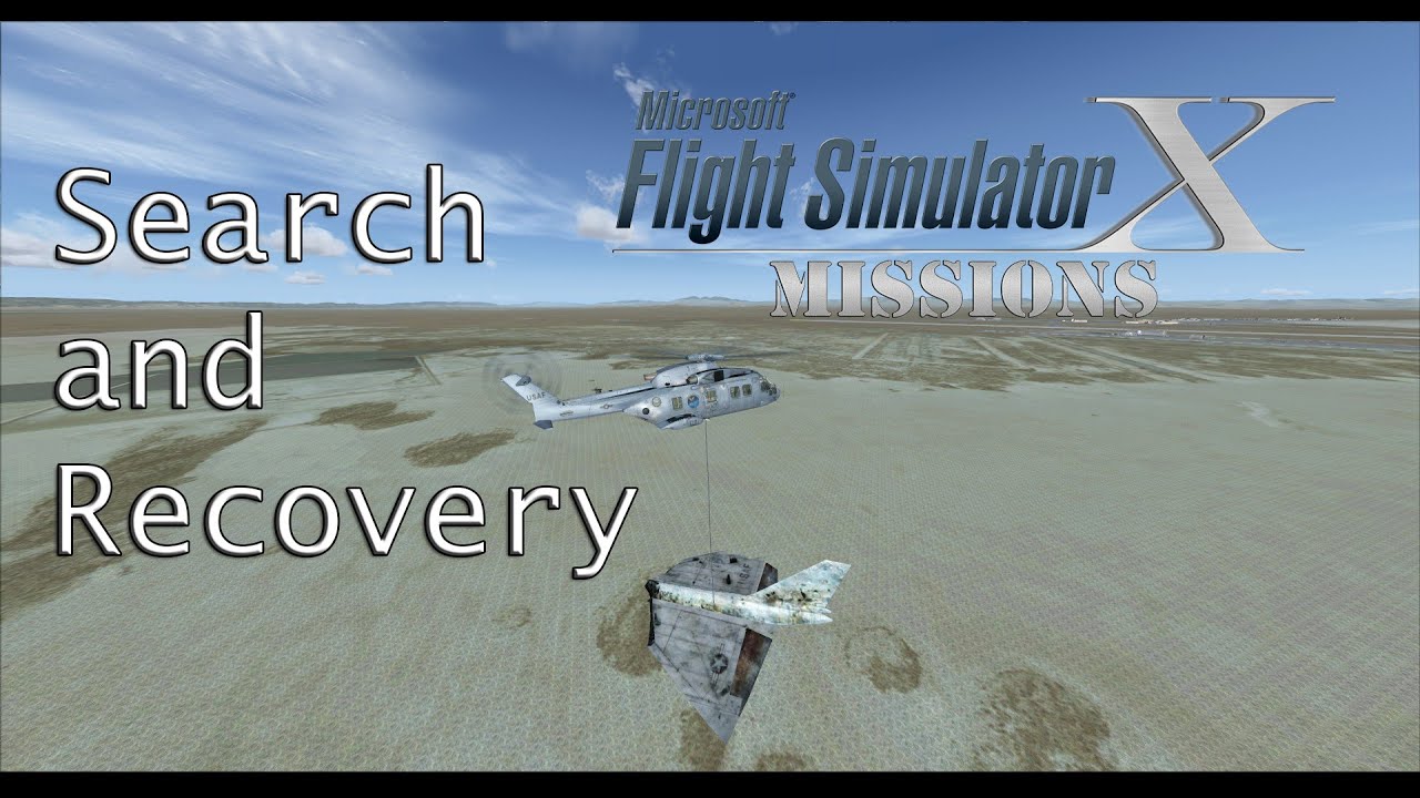 FSX/Flight Simulator X Missions: Search and Recovery - EH101 - YouTube