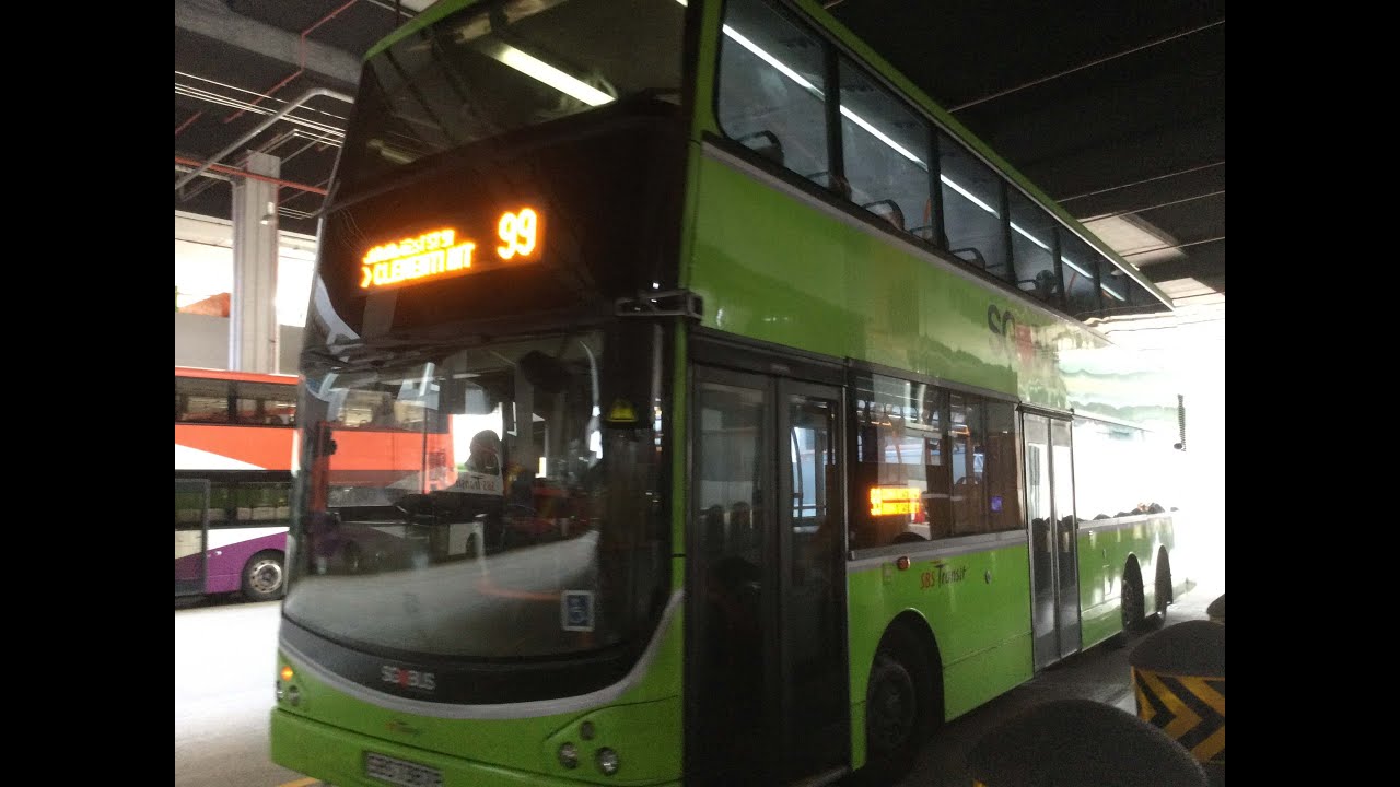 SBST Bus Service 99 [SG7387P]: Blk 962 → Joo Koon Int - YouTube